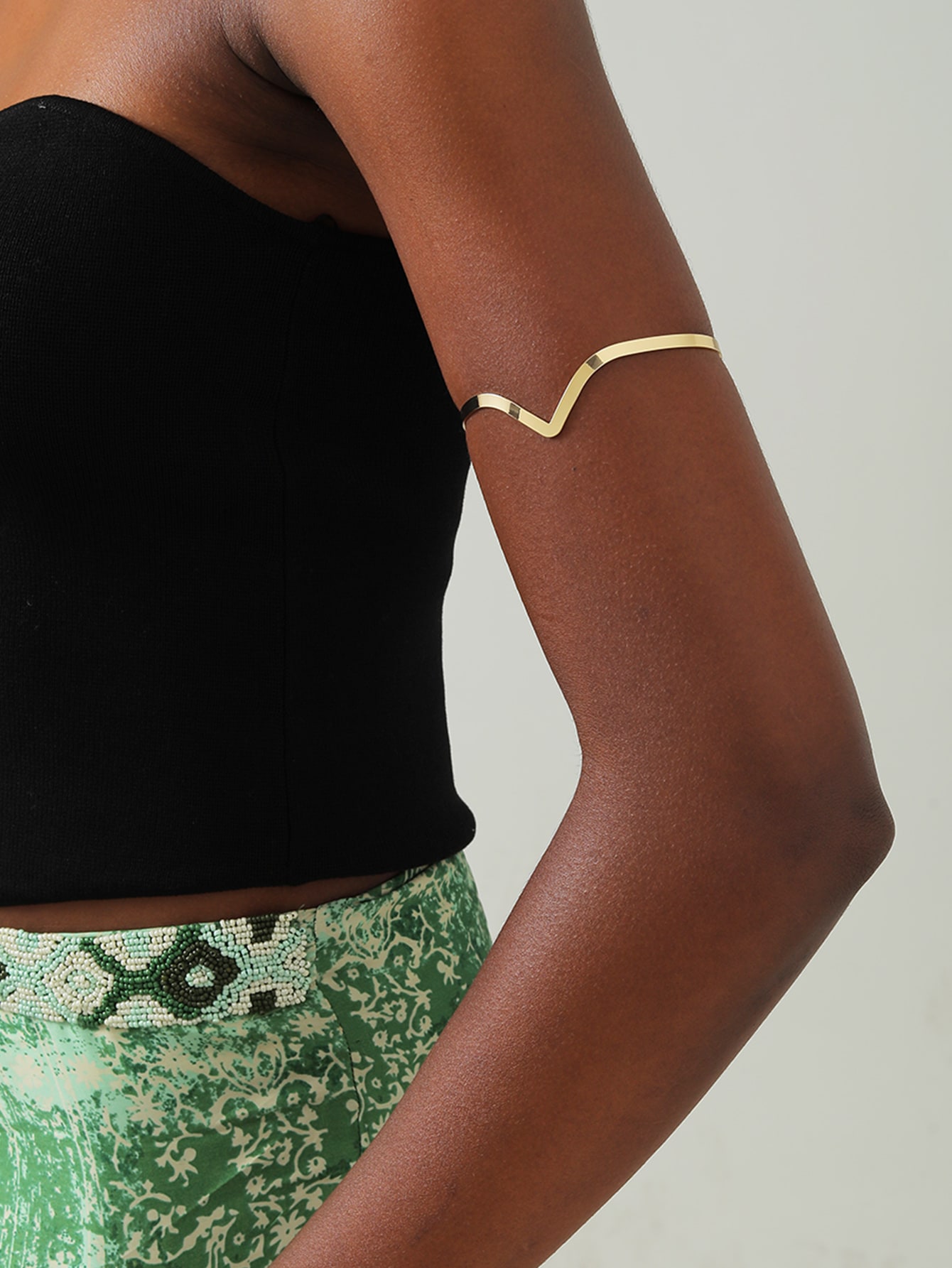 Solid Structured Arm Cuff