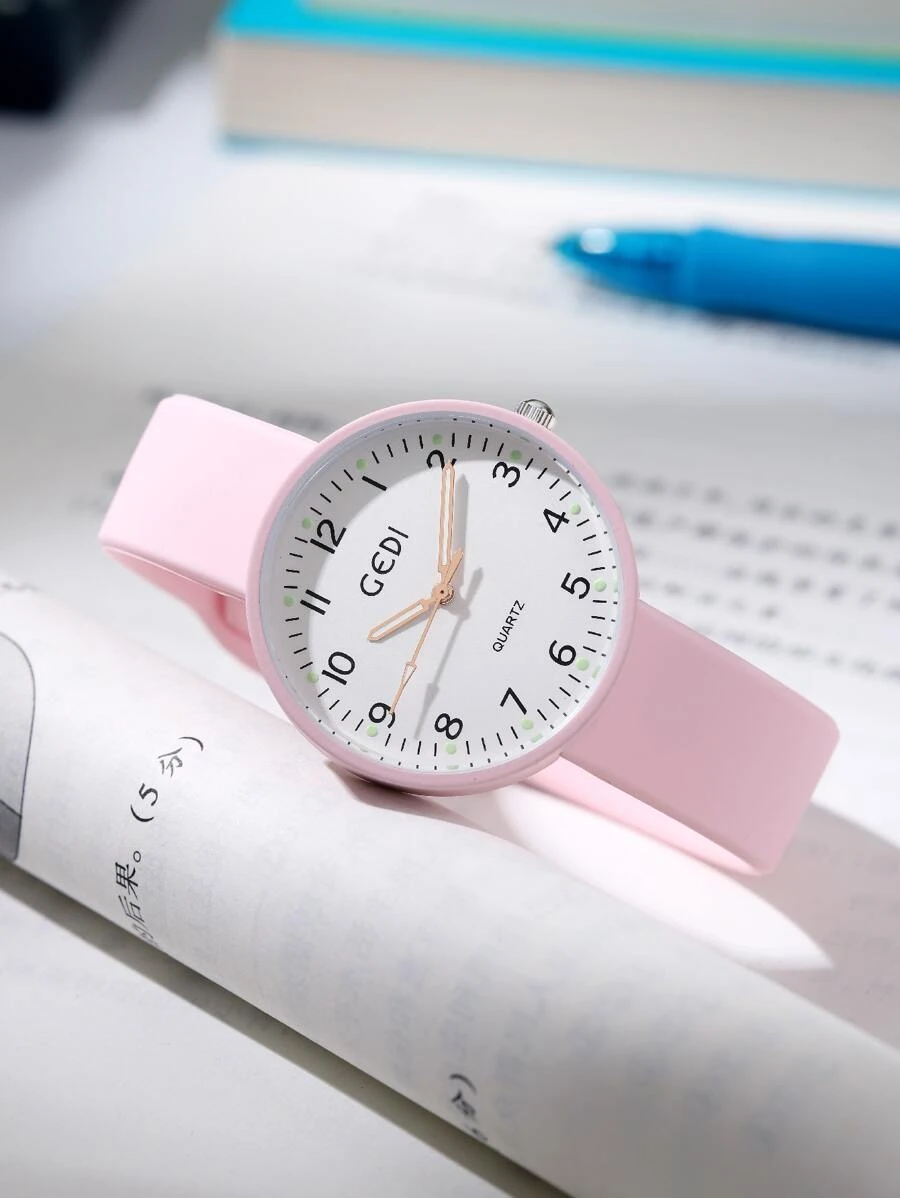 gedi Luminous Round Pointer Quartz Watch | SHEIN USA