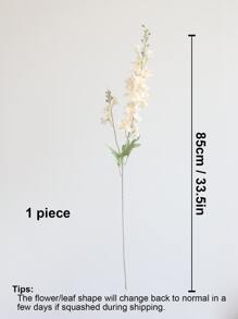 1pc Artificial Delphinium Flower, 85cm Faux Flower For Home Decor | SHEIN UK