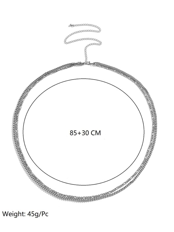 Fashionable and Popular Men Minimalist Waist Chain Punk Hip Pop Style ...