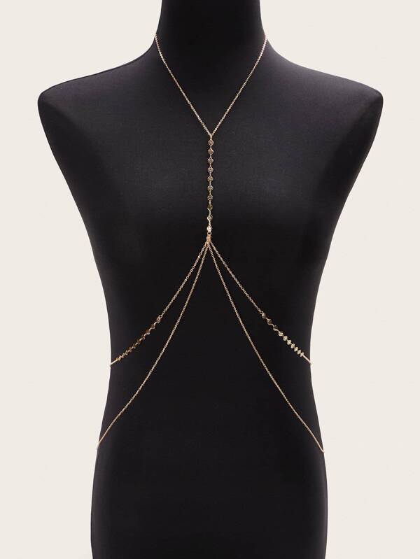Hollow Out Body Chain | SHEIN USA