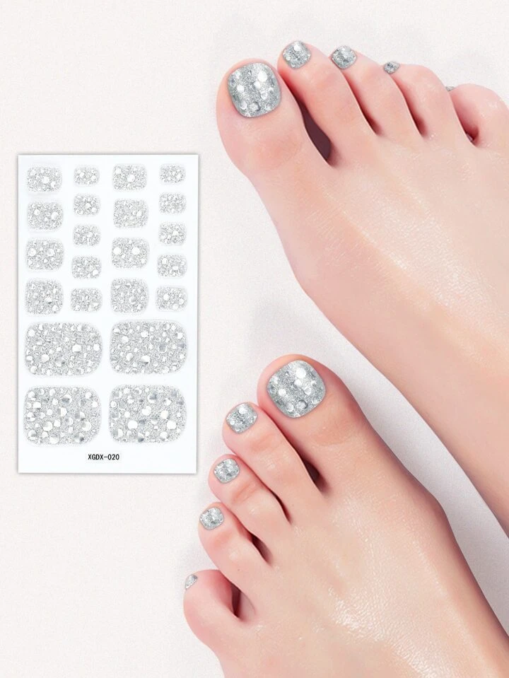 Simple Toe Nail Art
