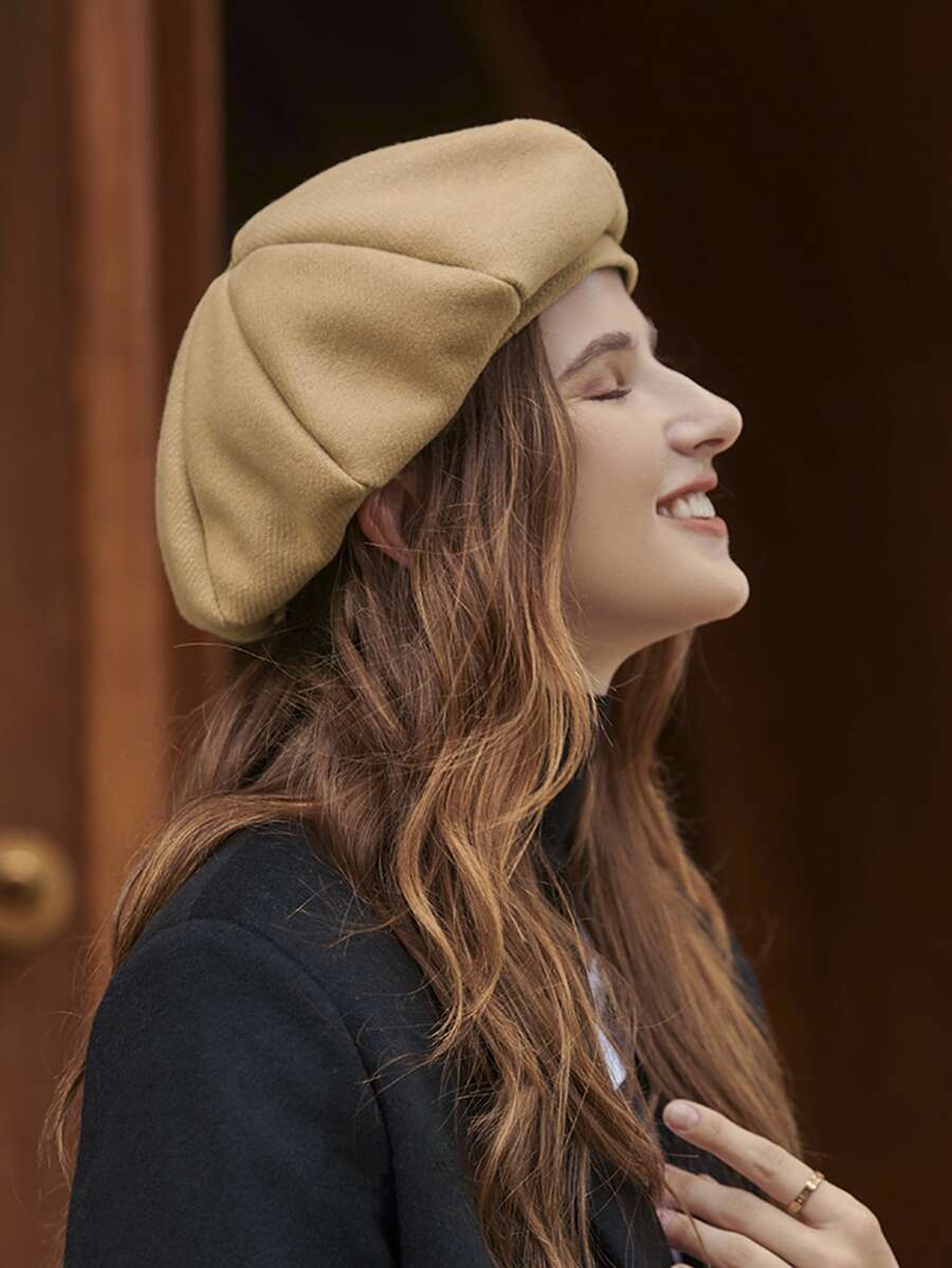 Solid Minimalist Beret | SHEIN USA