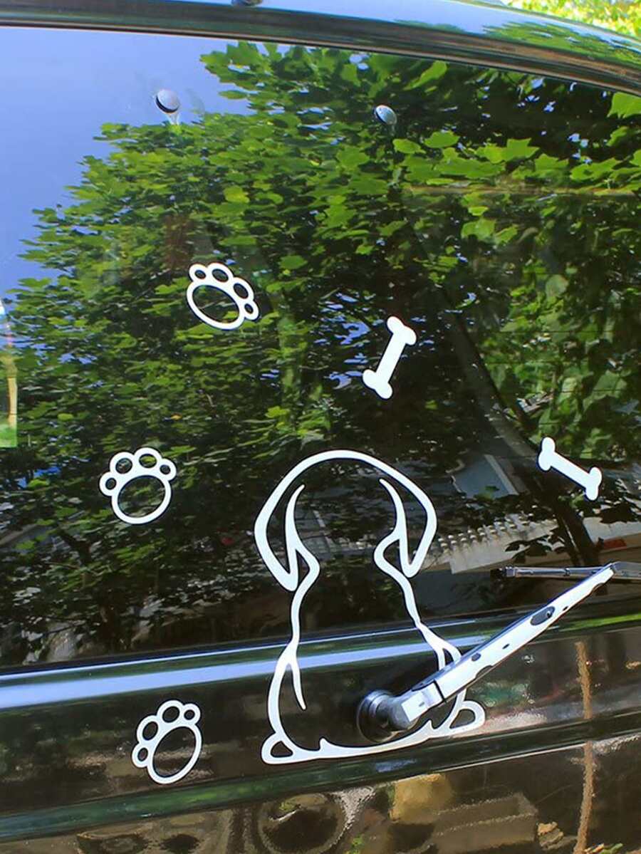 1sheet Dog Shaped Car Sticker | SHEIN EUR