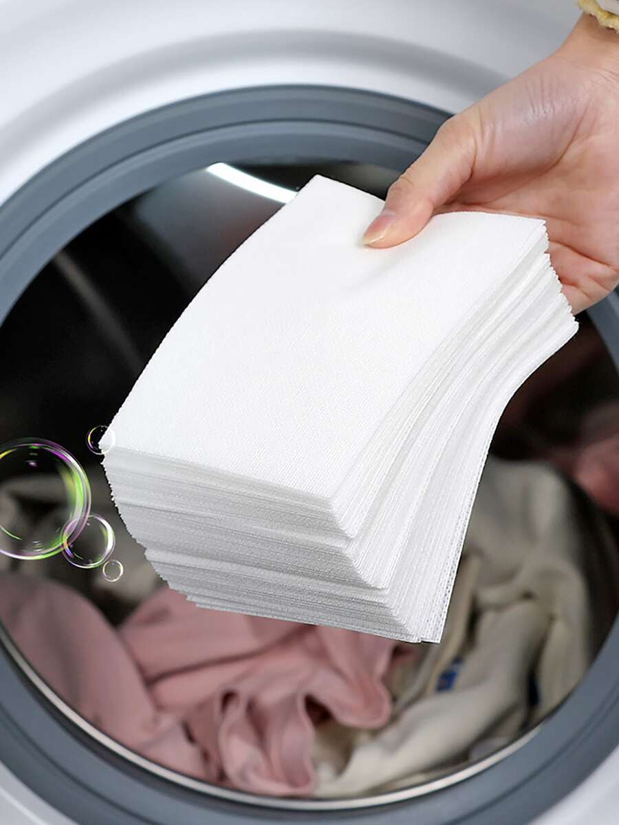 30pcs Anti-staining Laundry Paper, Color Absorbing Sheet For Washing ...