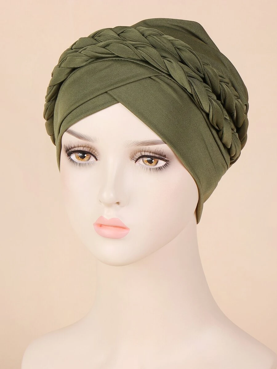 Solid Braided Detail Head Wrap | SHEIN USA