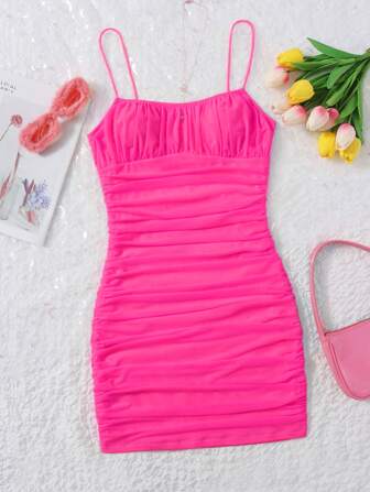 Pink Dresses | SHEIN UK