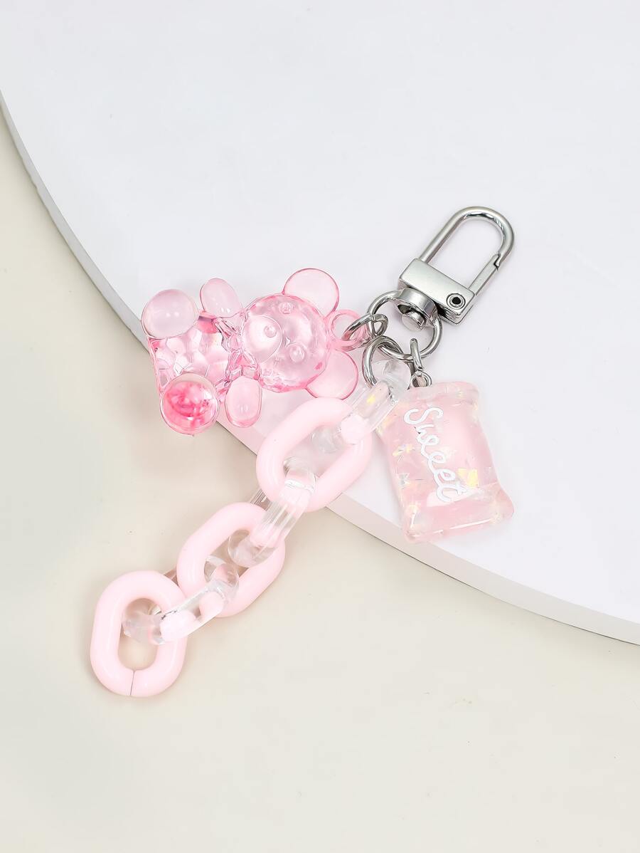 Keychain Gift Bag Present Car Accessaries Women Key Chain Charms Cute ...