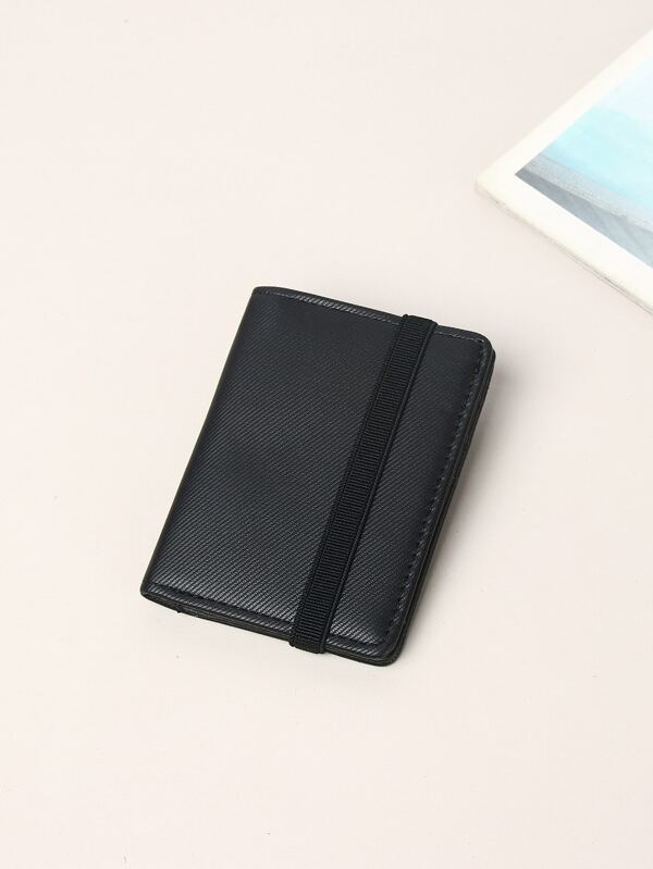 Men Minimalist Small Wallet Coin Pocket Small Purse Slim Bi-Fold Women ...