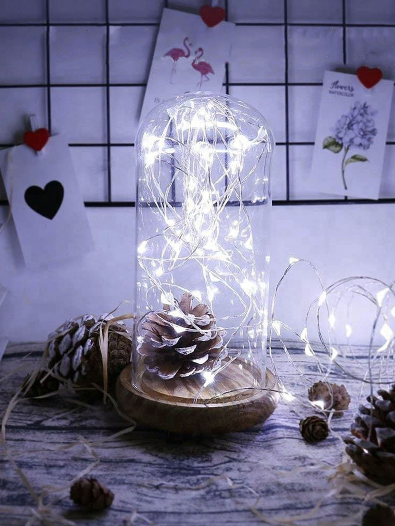 BASIC LIVING 2pcs 2m String Light | SHEIN UK