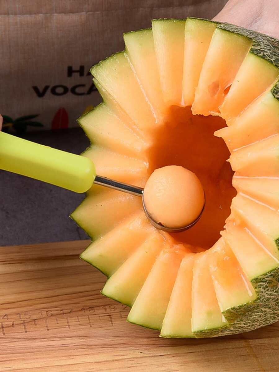 3pcs/set Stainless Steel Fruit Melon Baller, Professional 3 In 1 ...