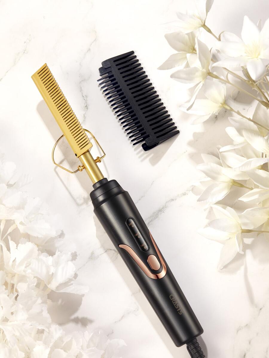 Electric Straightening Comb | SHEIN USA