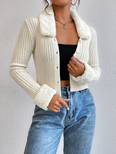 Search fuzzy cardigan | SHEIN USA