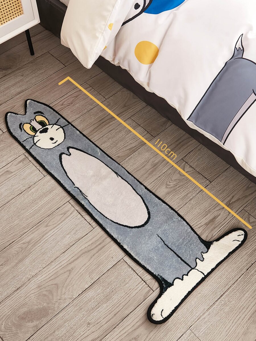 TOM & JERRY X SHEIN Cartoon Graphic Rug | SHEIN UK