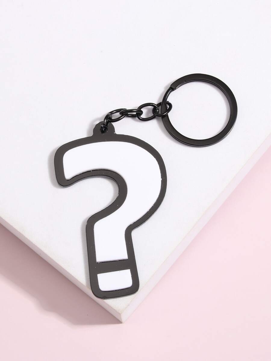 Question Mark Charm Keychain | SHEIN USA