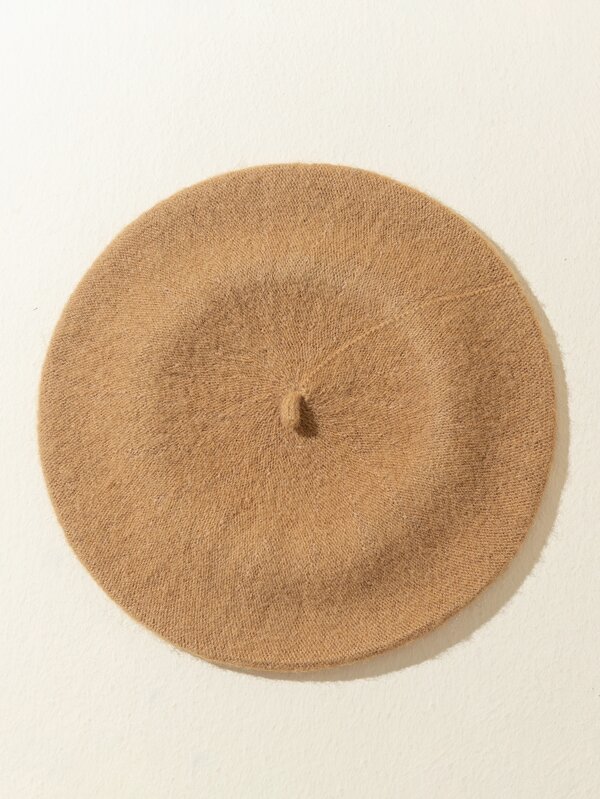 Boina con bordado de corazón | Mode de Mujer | SHEIN España