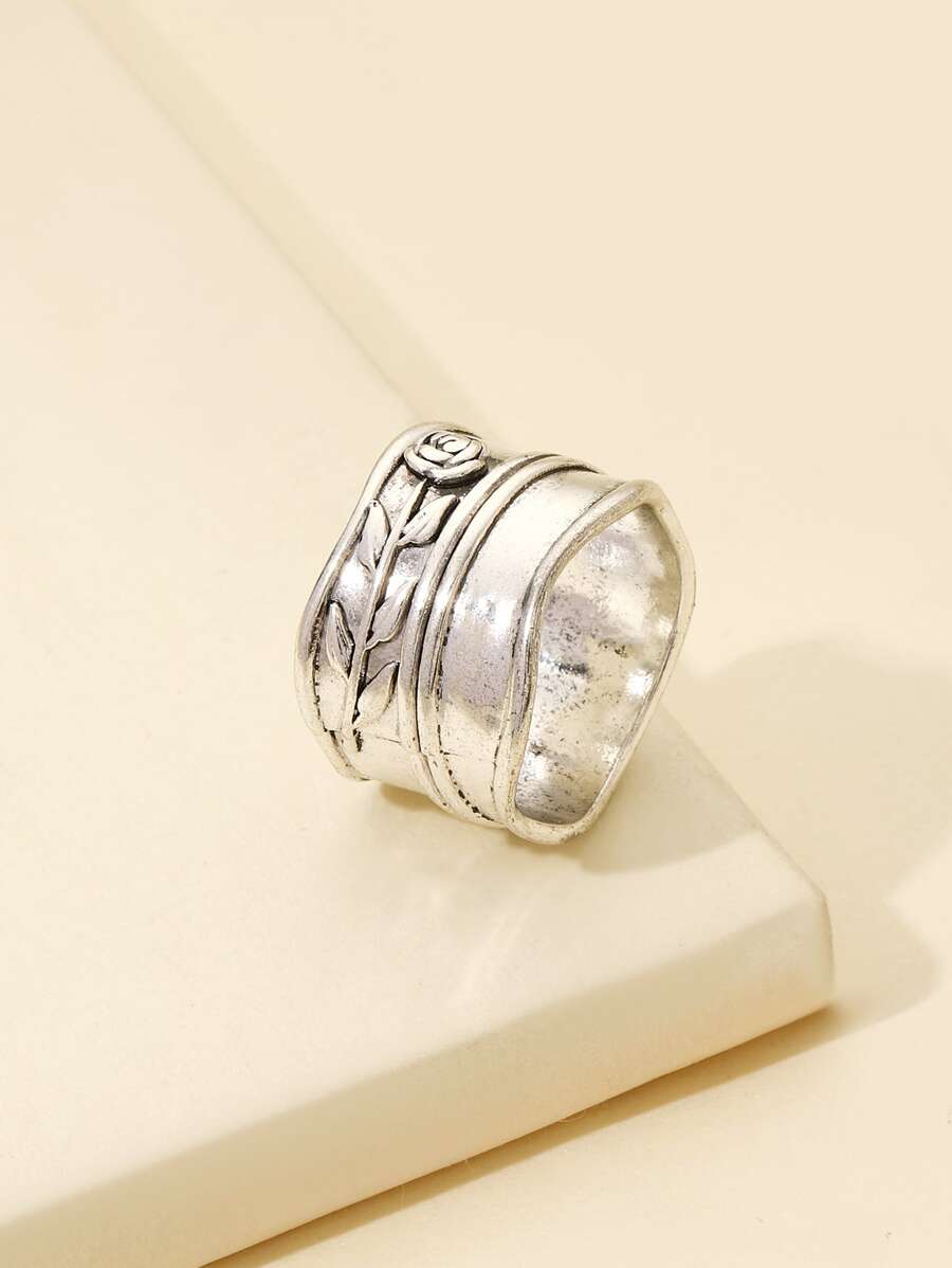 Flower Decor Ring | SHEIN USA