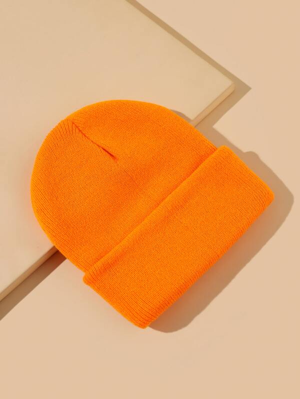 Solid Minimalist Beanie | SHEIN UK