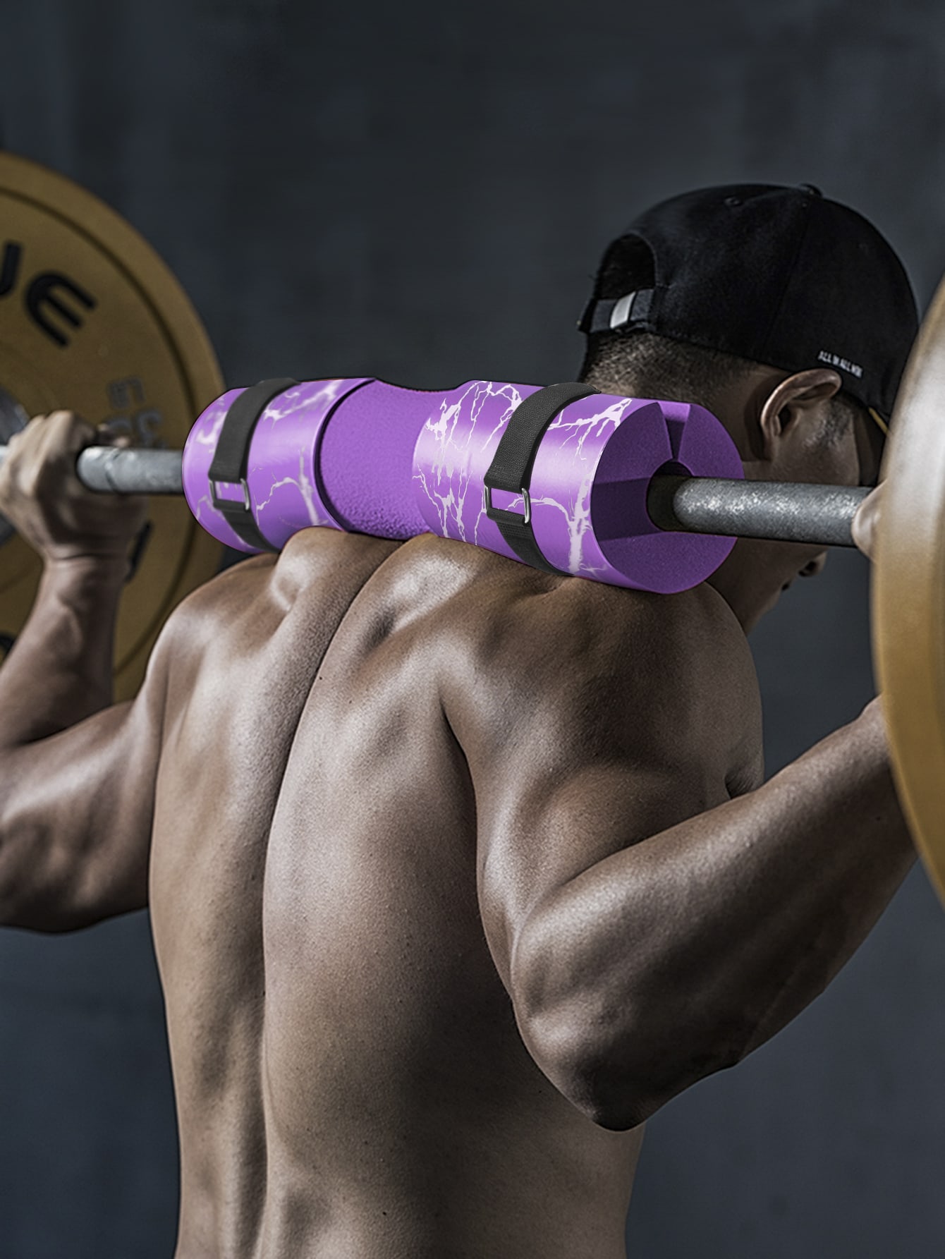 Squat Pad Barbell Pad for Squats, Lunges and Hip Thrusts - Foam Sponge ...