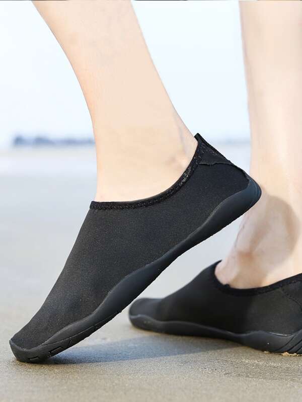 Women Anti-slip Slip-On Water Shoes, Sporty Outdoor Mesh Creek Shoes ...