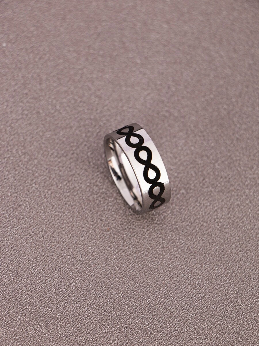 Men Infinity Pattern Ring | SHEIN USA