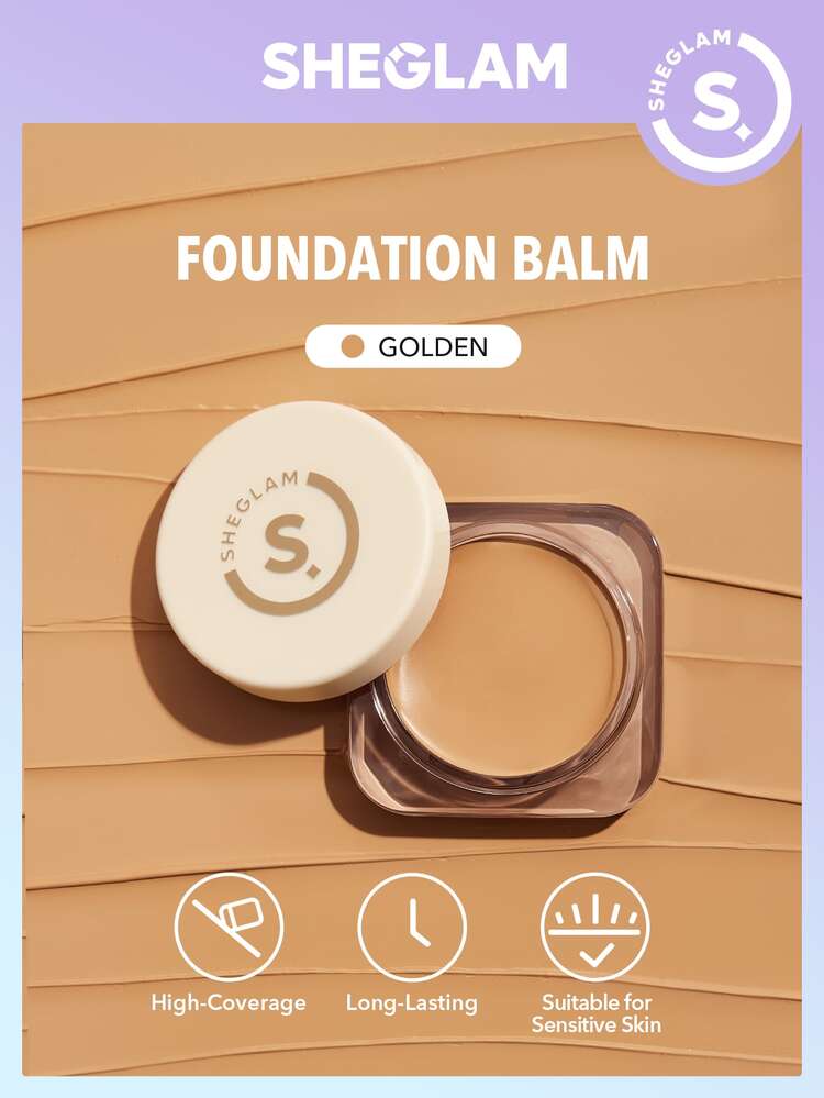 SHEGLAM Full Coverage Foundation Balm-Golden | SHEIN UK