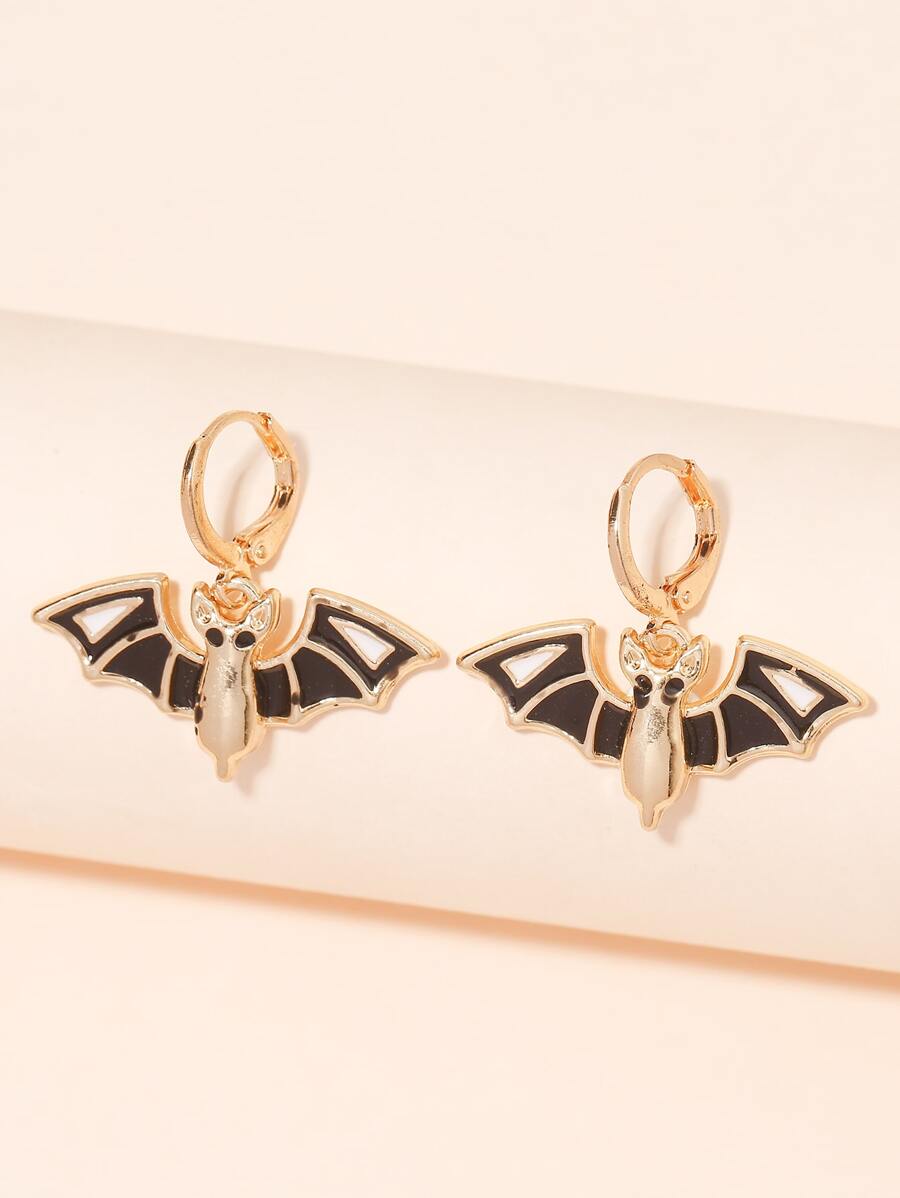 Halloween Bat Drop Earrings | SHEIN USA