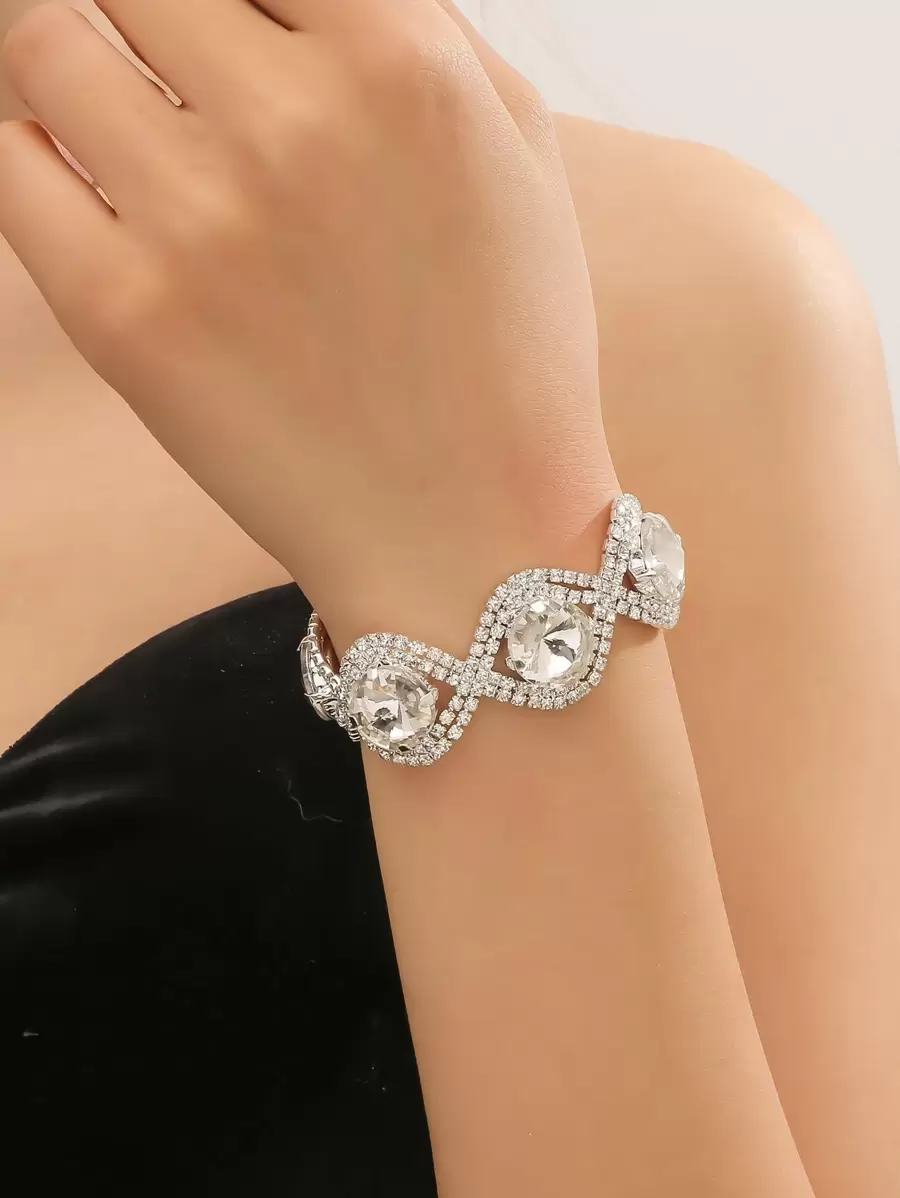 Rhinestone Decor Bracelet | SHEIN USA
