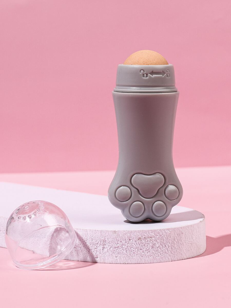 1pc Cat Claw Design Oil Absorbing Face Roller | SHEIN USA