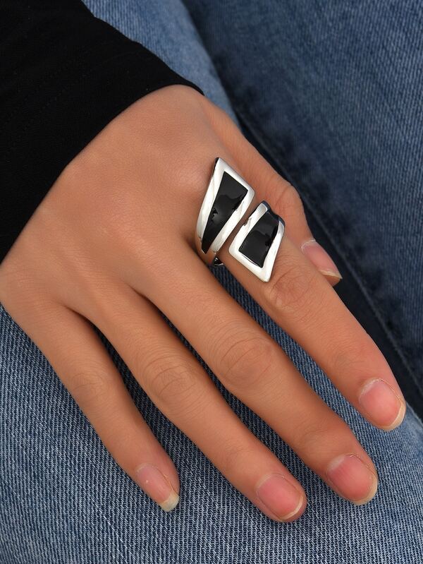 Two Tone Wrap Ring | SHEIN USA