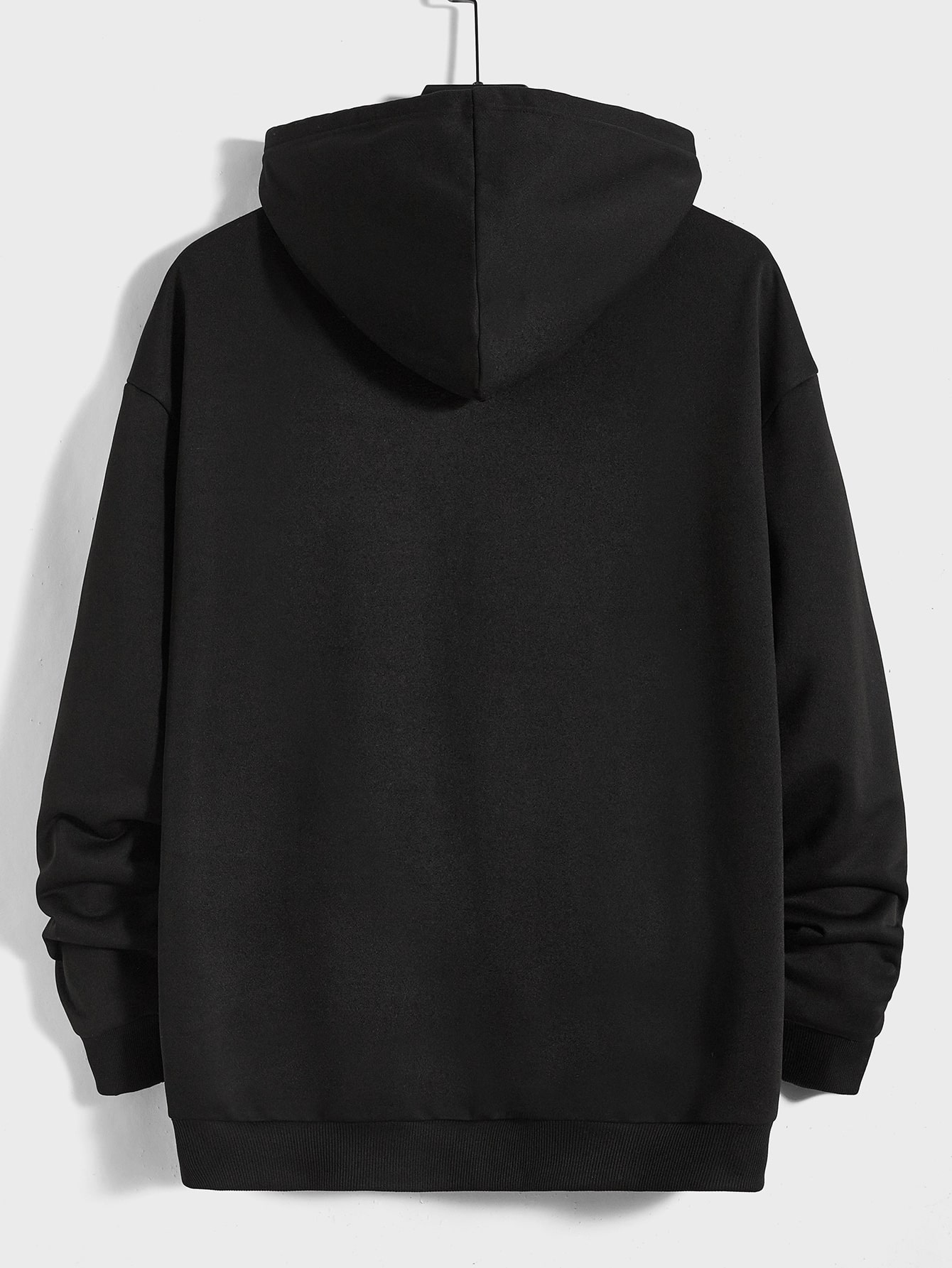 Manfinity Hypemode Loose Fit Mens Reflective Japanese Letter And Figure