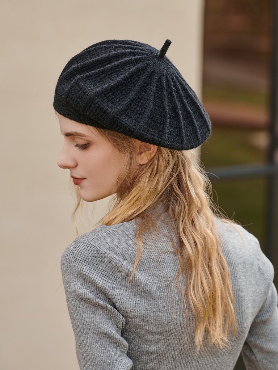 Solid Minimalist Beret | SHEIN USA