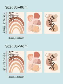 3pcs Abstract Pattern Wall Sticker | SHEIN USA