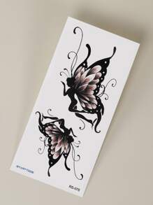 1sheet Butterfly Pattern Tattoo Sticker | SHEIN USA