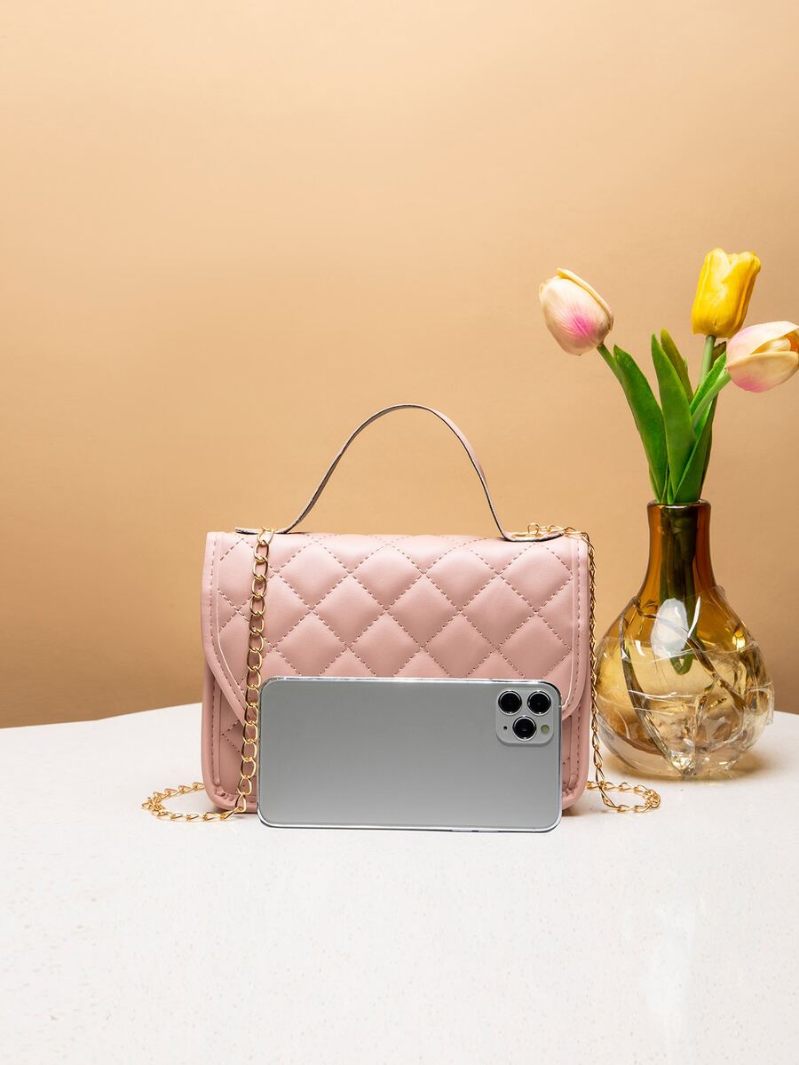 Mini Fashion Women Bag, Flap-Over Chain Crossbody Bag And Handbag ...