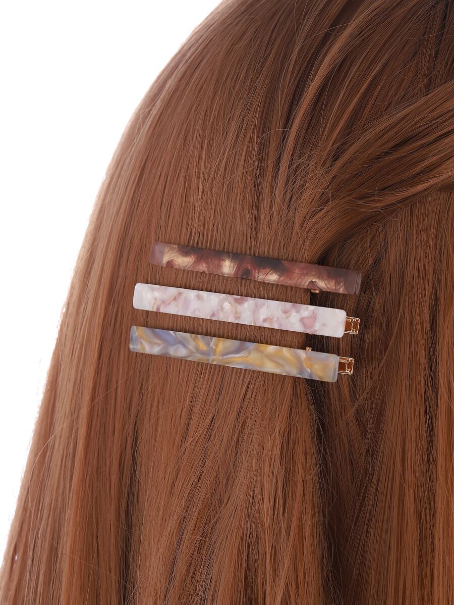 7pcs Simple Hair Clip | SHEIN USA