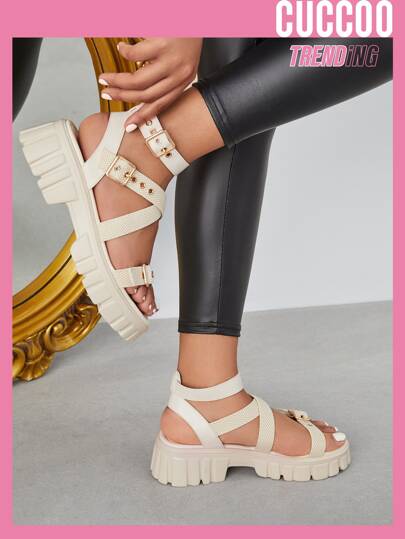 Search platform sandals | SHEIN USA