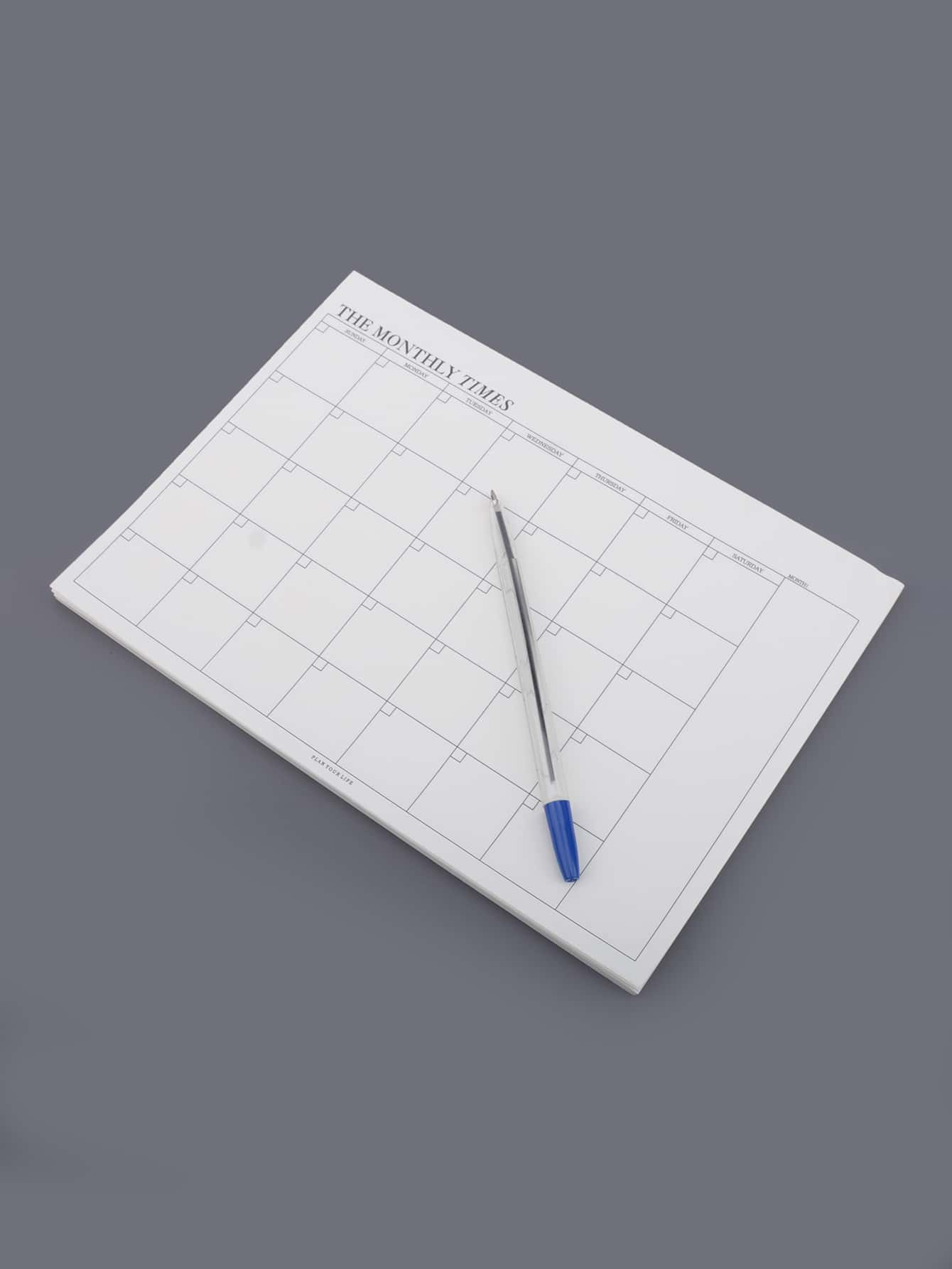 1pc Monthly Plan Notebook | SHEIN USA
