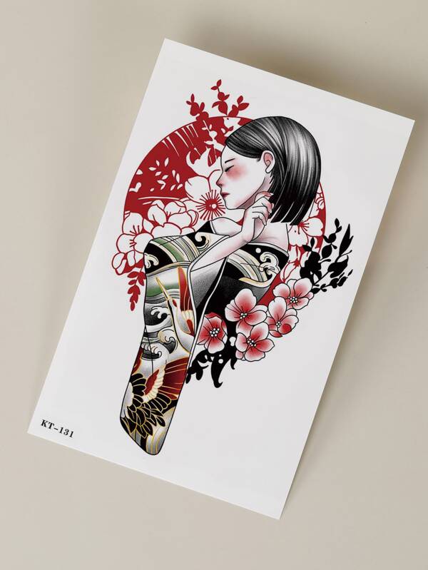 1sheet Cartoon Graphic Tattoo Sticker | SHEIN USA