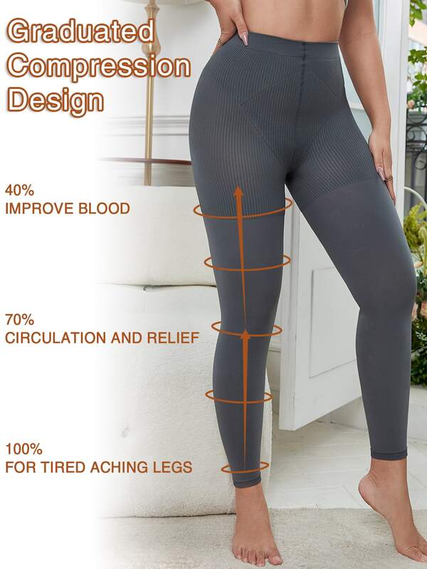 Contrast Mesh Compression Support Shapewear Pants | SHEIN USA