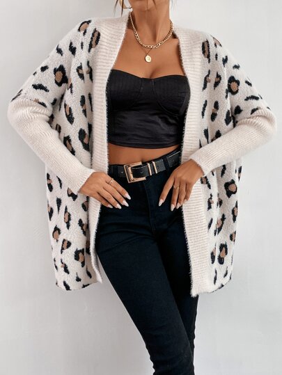 Search leopard cardigan | SHEIN USA