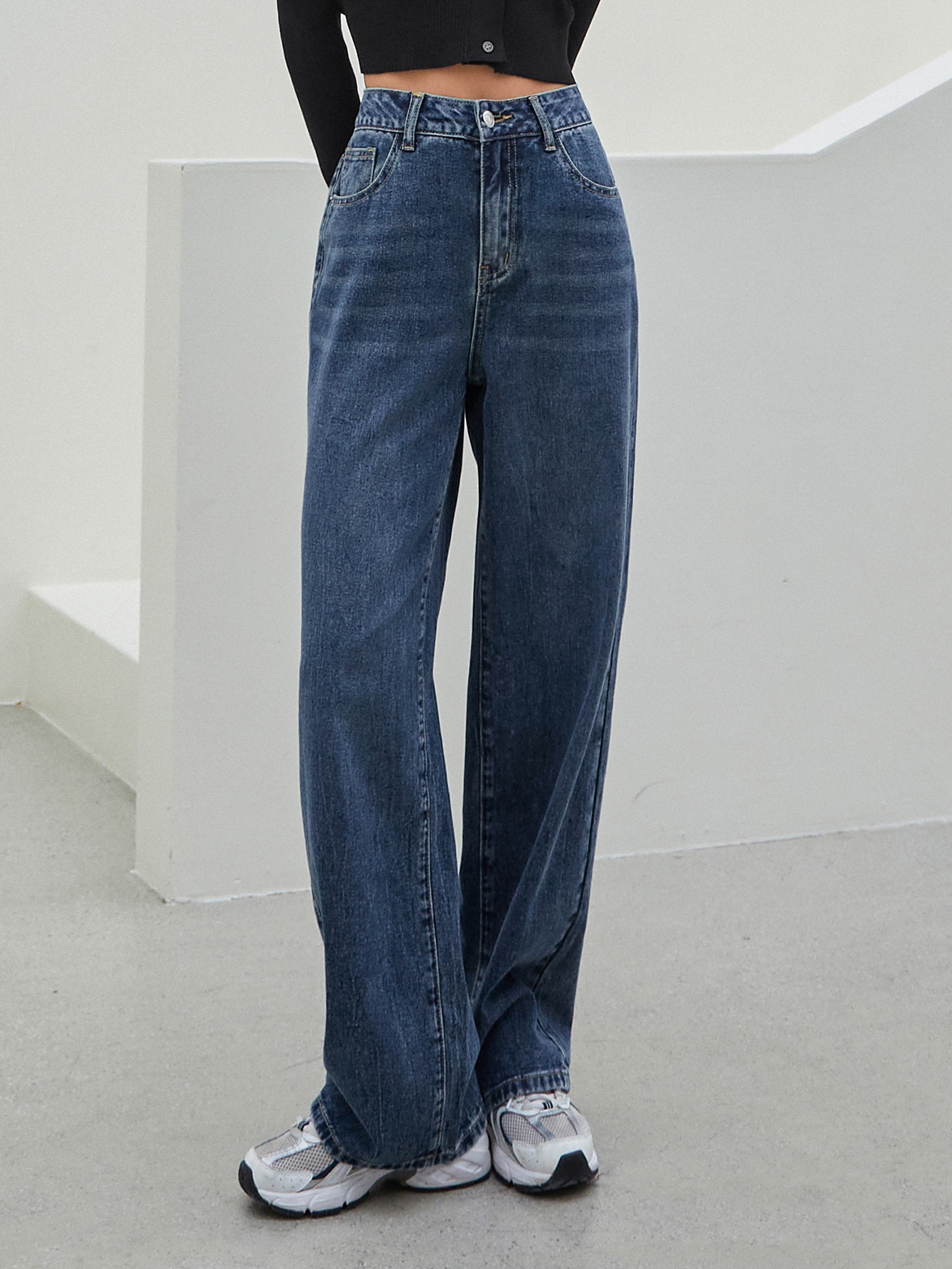 DAZY High Waist Wide Leg Jeans | SHEIN UK