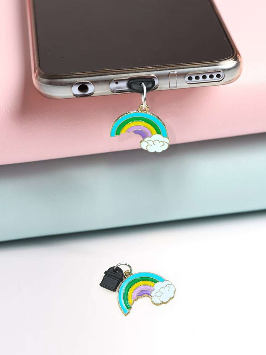 Rainbow Design Type-C Dust Plug | SHEIN USA
