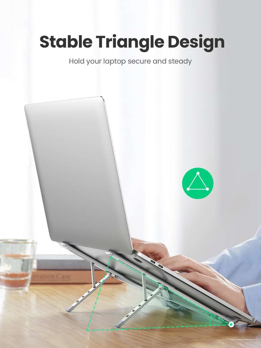 Laptop Stand For Desk Adjustable Portable Laptop Riser Computer ...