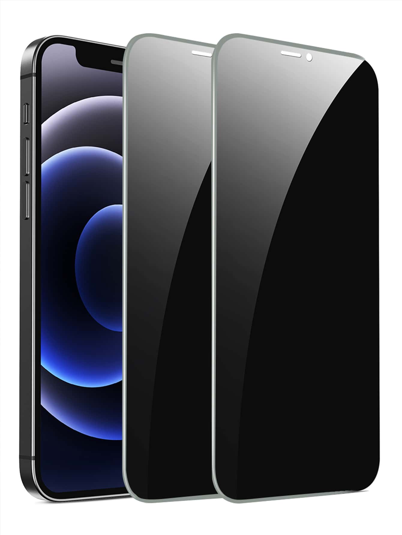 2pcs Luminous Screen Privacy Protection Film Compatible With iPhone