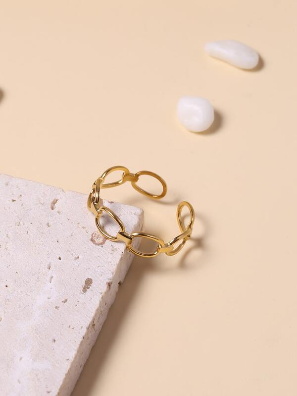 Hollow Out Cuff Ring | SHEIN USA