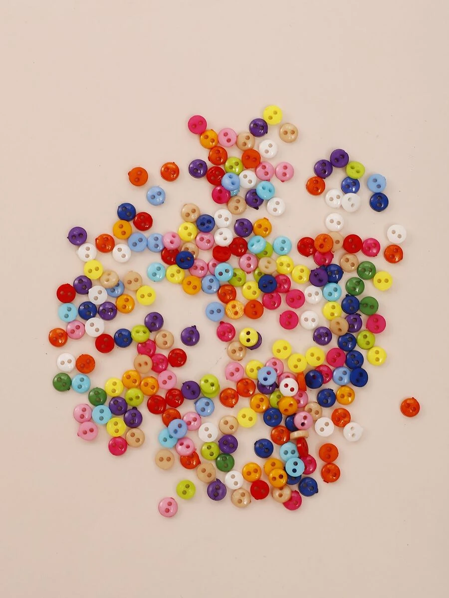 100pcs Mixed Color Button | SHEIN USA