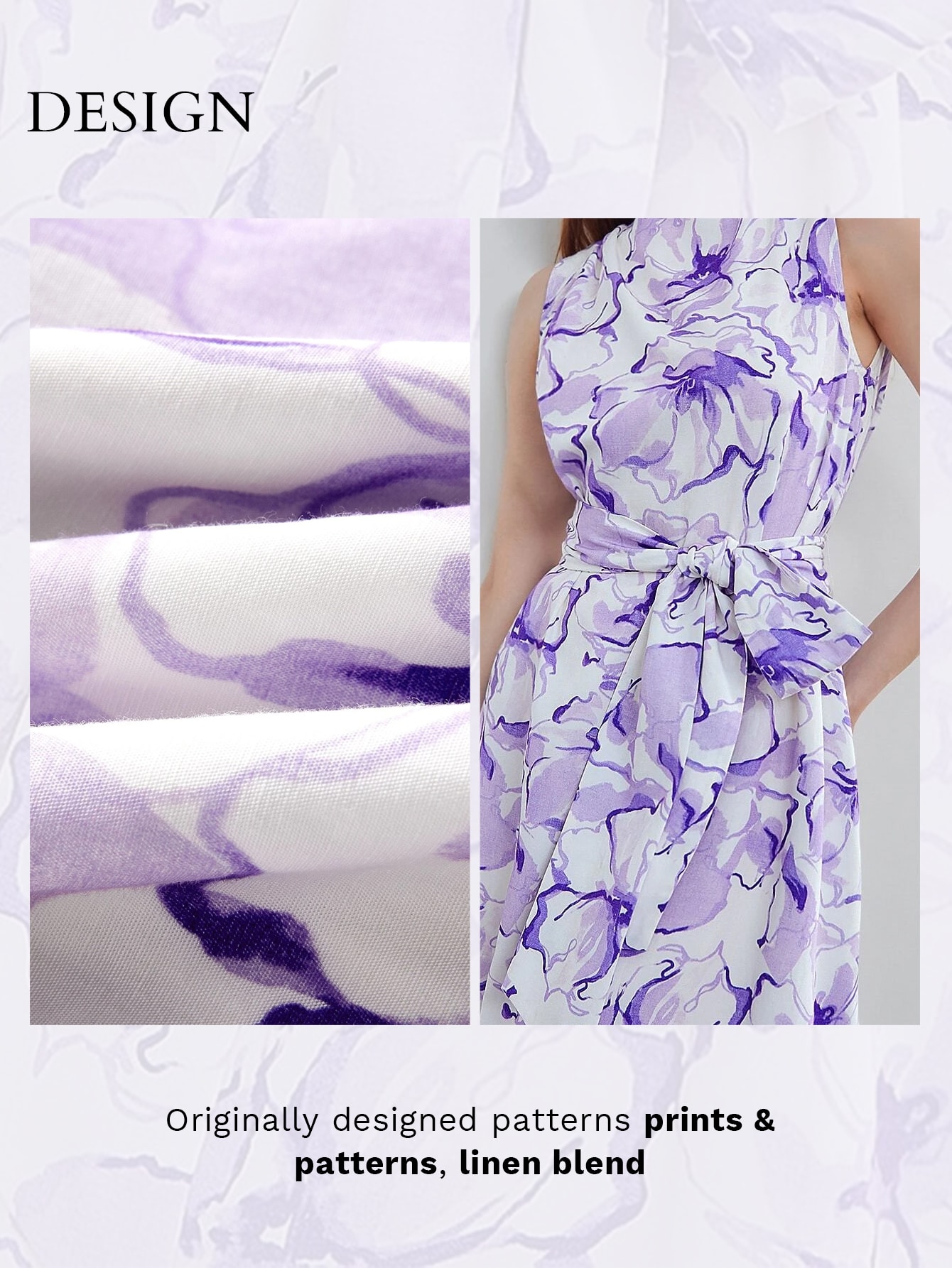 MOTF PREMIUM LINEN BELTED DRESS | SHEIN USA