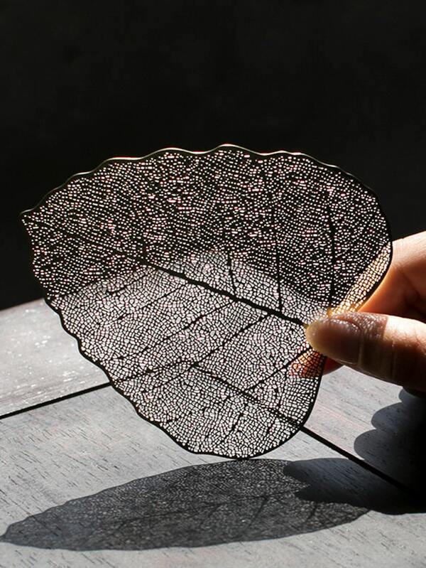 1pc Stainless Steel Leaf Shaped Tea Filter | SHEIN UK