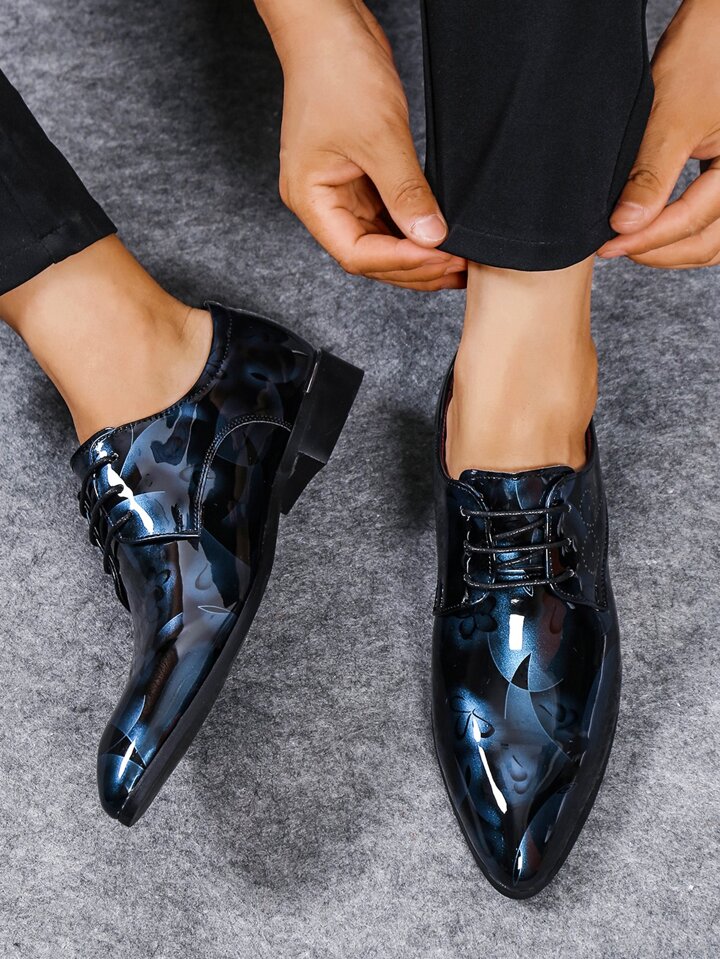 Floral Shoes Men